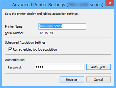 Canon:Manuali imagePROGRAF:Software di Windows:Guida Accounting Manager ...