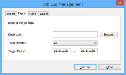 Canon : imagePROGRAF 설명서 : Windows 소프트웨어 : Accounting Manager 가이드 : 작업 ...
