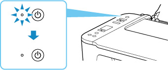 Canon : Inkjet Manuals : TS3500 series : Unplugging the Printer