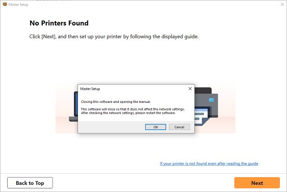 Canon : Inkjet Manuals : TS3600 series : Cannot Find Printer on Network