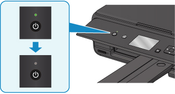 Canon : PIXMA Manuals : TS5000 series : Unplugging the Printer