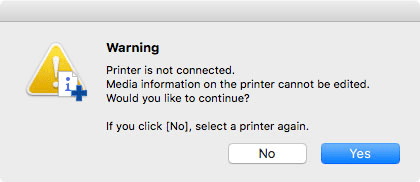 Canon : imagePROGRAF Manuals : Mac OS Software : Media Configuration Tool Guide : Starting Media ...