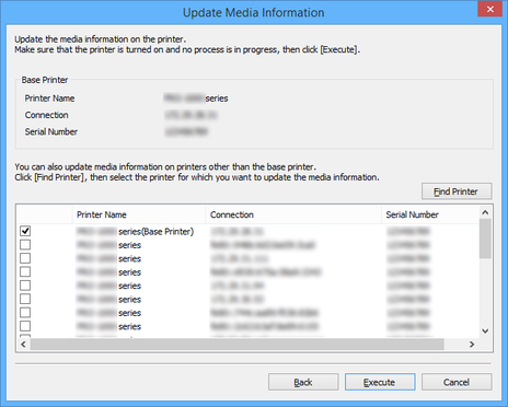 Canon:imagePROGRAF Manuals:Windows Software:Media Configuration Tool Guide:Starting Media ...