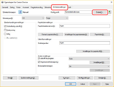 Importering av en konfigurasjonsprofil