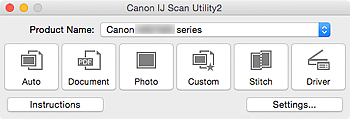 Canon : PIXMA Manuals : G3000 series : Starting IJ Scan Utility