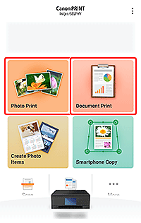 Canon : Inkjet Manuals : Canon PRINT : Functions Available with ...