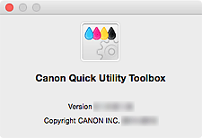 Canon : Manuels : Vérification de la version - Quick Utility Toolbox